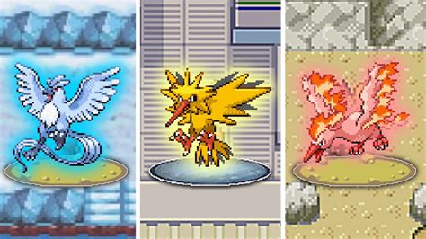 Pokemon Fire Red Legendary Pokemon