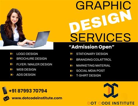 Dotcode Institute On Linkedin Graphics Design Services Dot Code