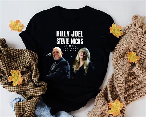 Billy Joel Stevie Nick Tour Tshirt Billy Joel Tour Merch Shirt Billy