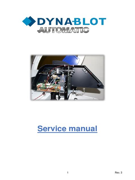 Dba Service Manual Rev3 Pdf Booting Computer File
