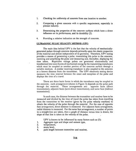 In Situ Testing Of Concrete Pdf Civil Engineering Industry