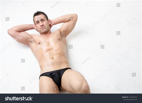 Sexy Man Lying On Floor Stock Photo Shutterstock