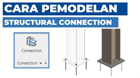 Tutorial Revit Pemodelan Sambungan Baja Di Revit Connection Youtube