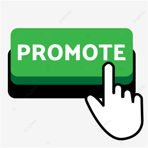 Botón De Promoción Vector Png Promover Icono Promocionado Promovido