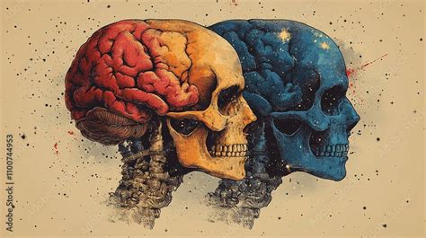 Exploring Brain Anatomy A Schematic Illustration Of The Neocortex Limbic Brain And Reptilian