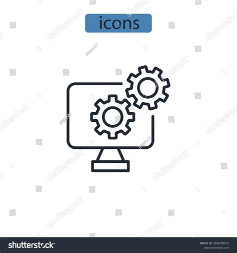 Procedure Icons Symbol Vector Elements Infographic Stock Vector Royalty Free 2166390513