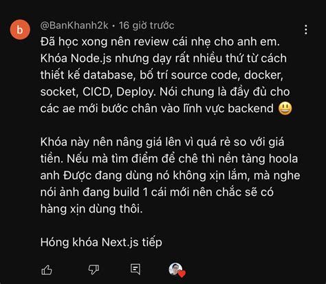 Khóa Học Nodejs Super Dự án Twitter Api