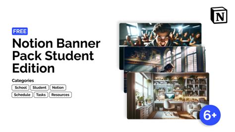Notion Banners Pack Free Student Edition