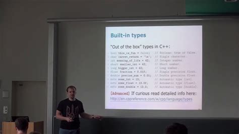 CPP Modern C Variables Basic Types Control Structures Igor YouTube