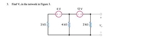 solved find v0 ﻿in the network in figure 3