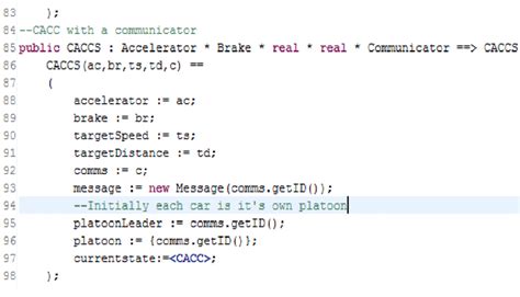 Screensho Of Vdm Rt Code Cacc Class Cacc Mode Download Scientific Diagram