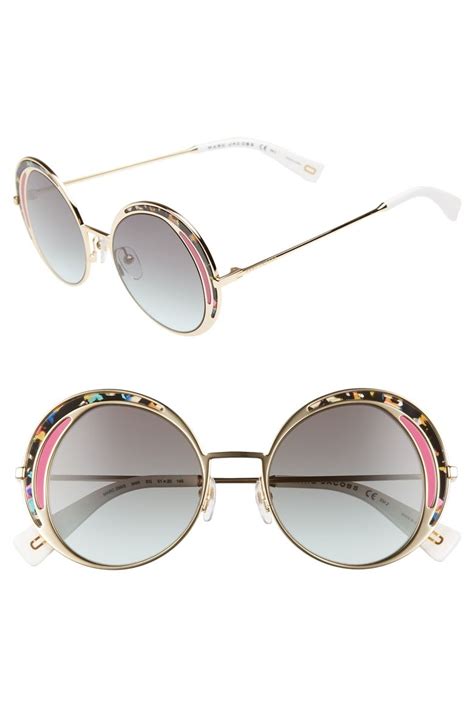 The Marc Jacobs Marc Jacobs 51mm Round Sunglasses Nordstrom Round
