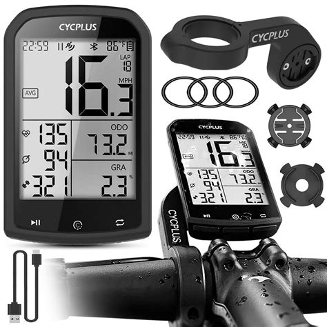 Cycplus Licznik Rowerowy Bezprzewodowy Bluetooth Gps Ant Aplikacja Uchwyt M1 Cycplus Sport