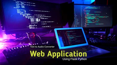 text to audio converter web app using flask python flask development