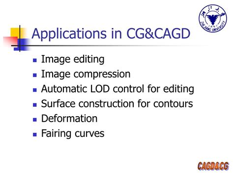 PPT Wavelets And Their Applications In CG CAGD PowerPoint Presentation ID