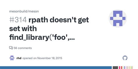 rpath doesn t get set with find library foo dirs path to lib
