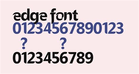 Edge Free Font What Font Is