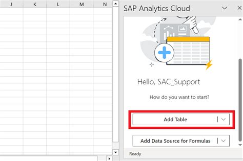 Use SAP Analytics Cloud Excel Add In To Manage Publish