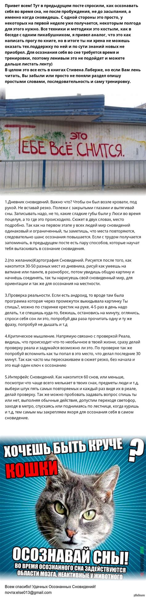 Осознанные Сновидения | Пикабу