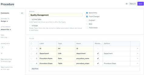 Quality Management System · Issue 14580 · Frappeerpnext · Github