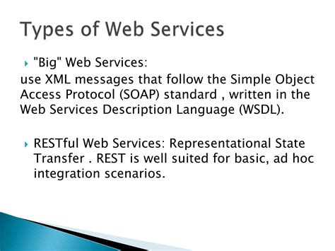 Intoduction To Web Services Ppt