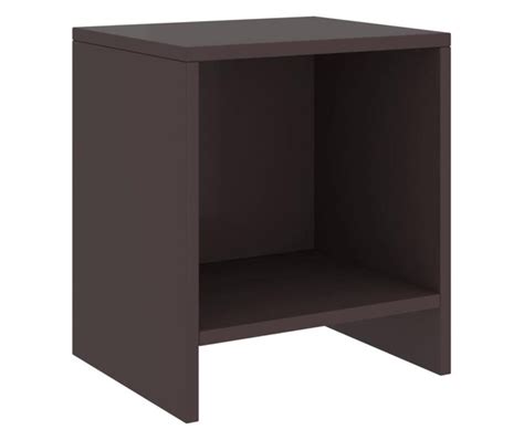 Нощни шкафчета, 2 бр., тъмнокафяви, 35 х 30 х 40 см, бор от масивно ...