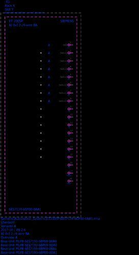 Siemens ES GF AA Simatic Et Sp Analog Input Module Ai Xi Wire Basic V Dc