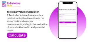 Testicular Volume Calculator Online
