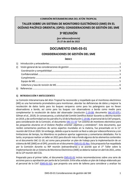wsems 03 01 consideraciones de gestion del sistema de monitoreo