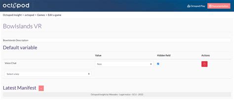 Manifest Override Octopoddoc