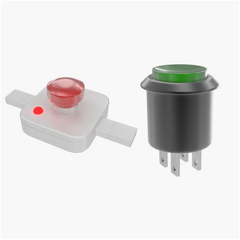 3d Pushbutton Switches