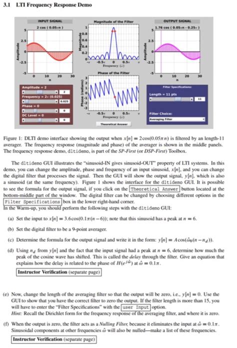 3 1 lti frequency response demo input signal output