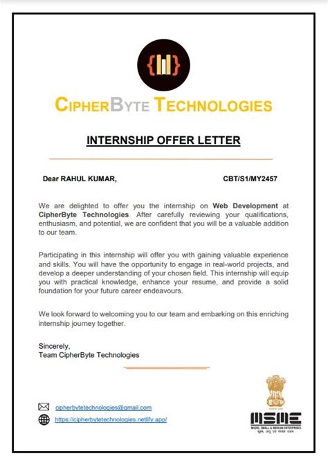 rahul k on linkedin internship webdevelopment