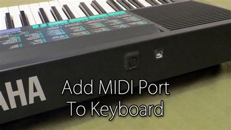 Add Midi Port To Keyboard 15 Steps With Pictures Instructables