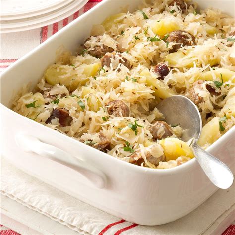 Sauerkraut Casserole Recipe Taste Of Home