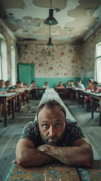 Premium Photo Elementary School Teacher Looking At The Camera