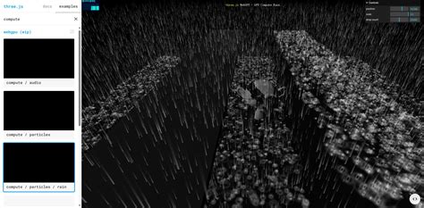 There Is A Bug In Examples Webgpucompute Rain Questions Threejs Forum