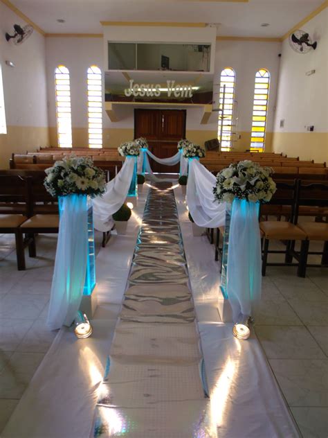 Johnny E Nice Decorações Casamento Azul Turquesa Com Branco
