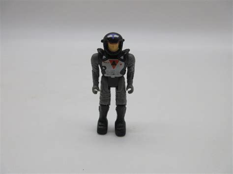 1986 Starcom Captain Mace Figure Shadow Vampire Pilot Driver Coleco