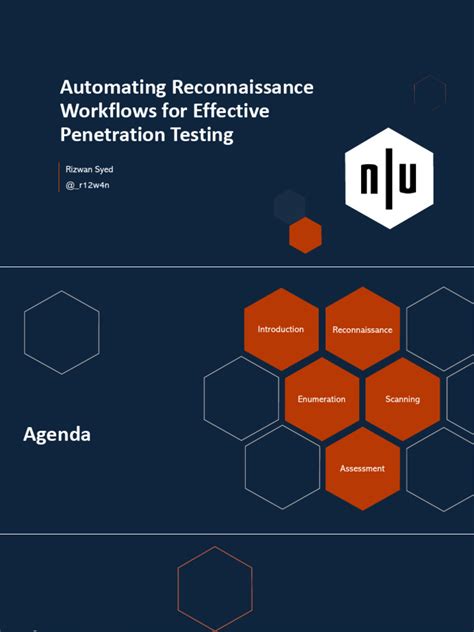 Automating Reconnaissance Workflows For Effective Penetration Testing