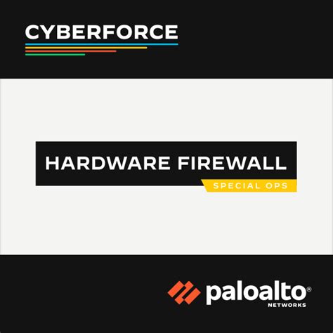 CYBERFORCE Special Ops Hardware Firewall Credly