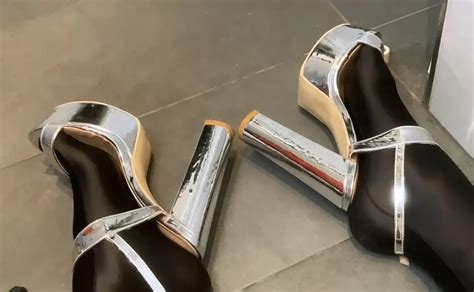 Silver Heels Black Spandex Nude Pics Xhamster