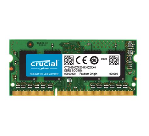 Crucial CT102464BF160B - 8GB DDR 3 Dual Rank PC - Lucky Falcon