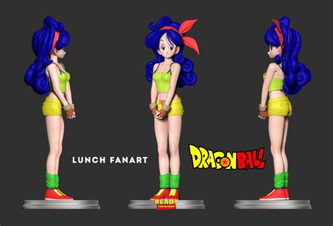 Launch From Dragon Ball 3d Model By Sinh Nguyen