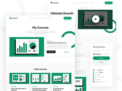 Course X Learning HTML Responsive Website Template