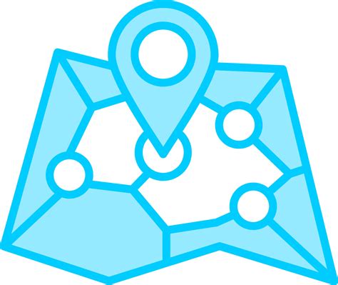 Railway Map Vector Icon Vector Art At Vecteezy