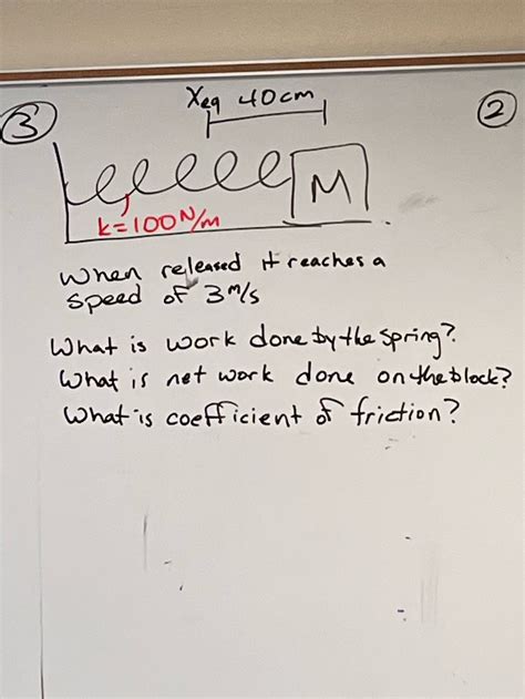 when released it reaches a speed of 3mswhat is work