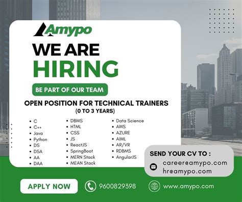 Hiring Wearehiring Joinourteam Careeropportunity Jobopenings