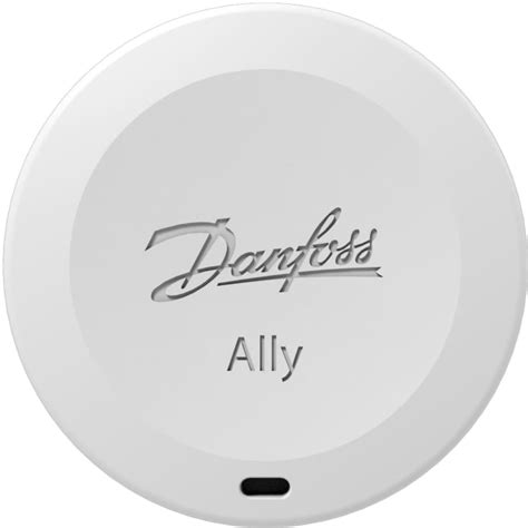 Danfoss Ally Rumføler Temperatur Og Fugtmåling Trådløst Køb Nu