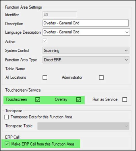 General Grid Configuration